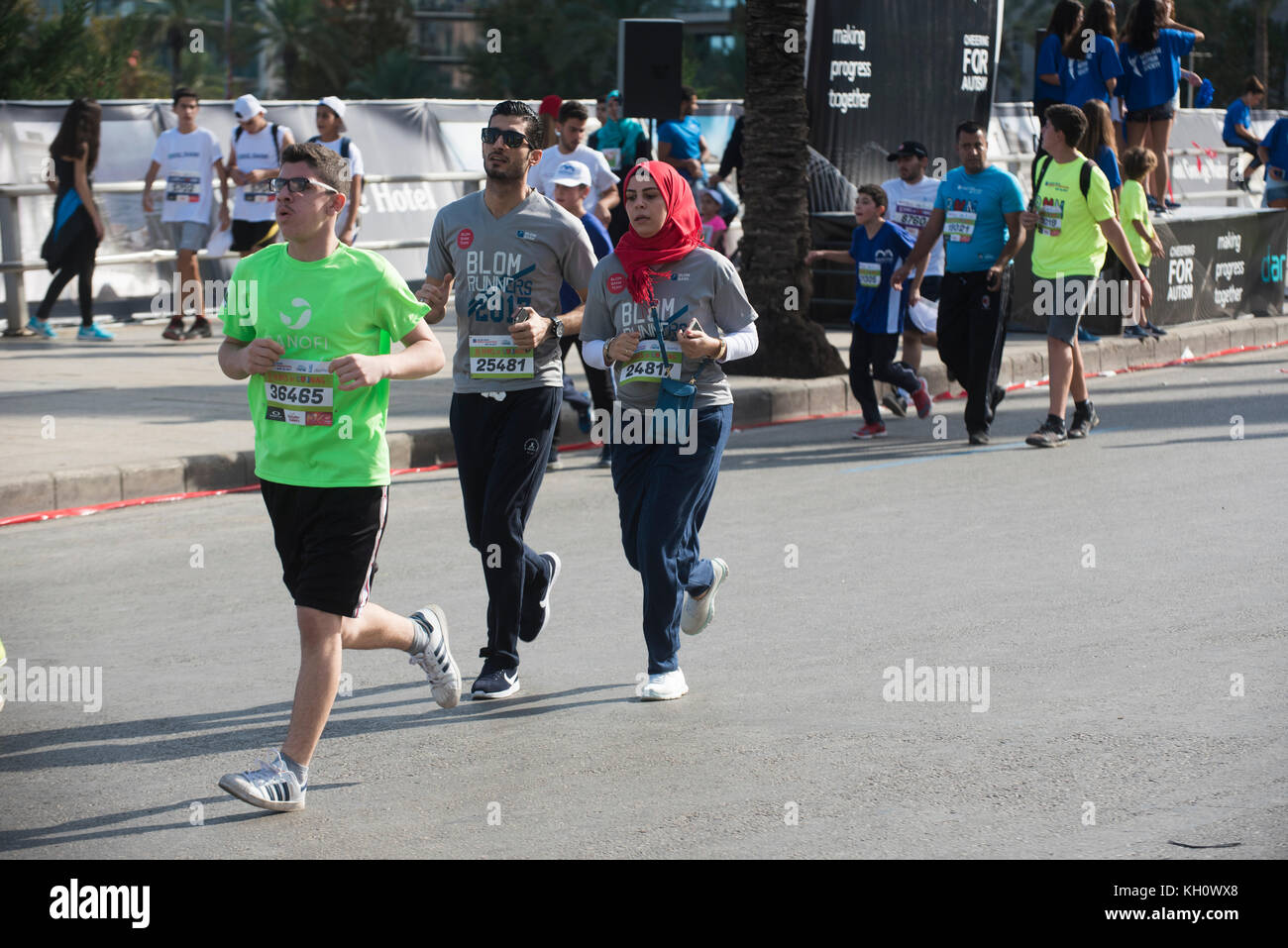 Beirut marathon hi-res stock photography and images - Alamy