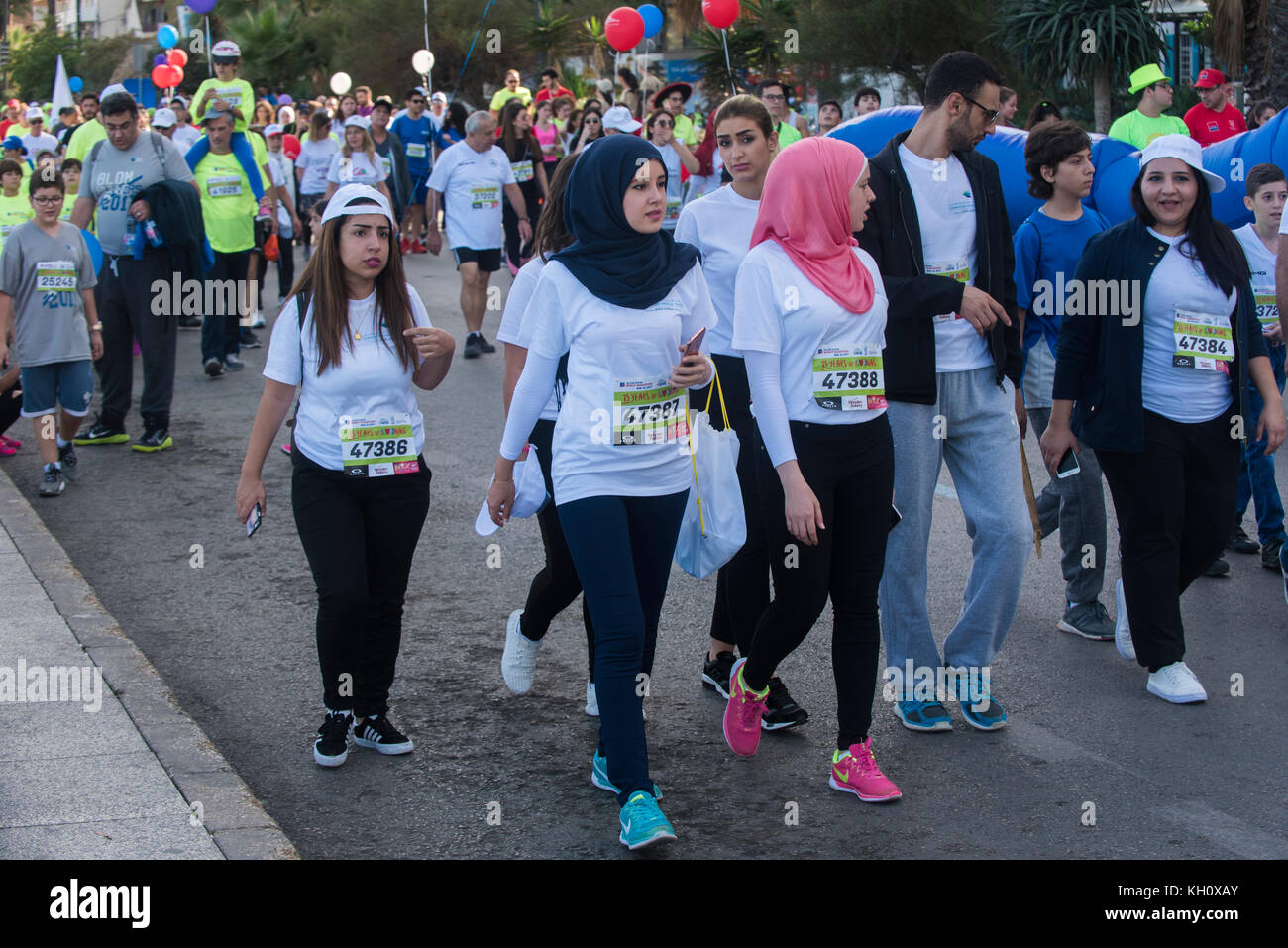 Women Marathon Beirut Lebanon High Resolution Stock Photography and ...