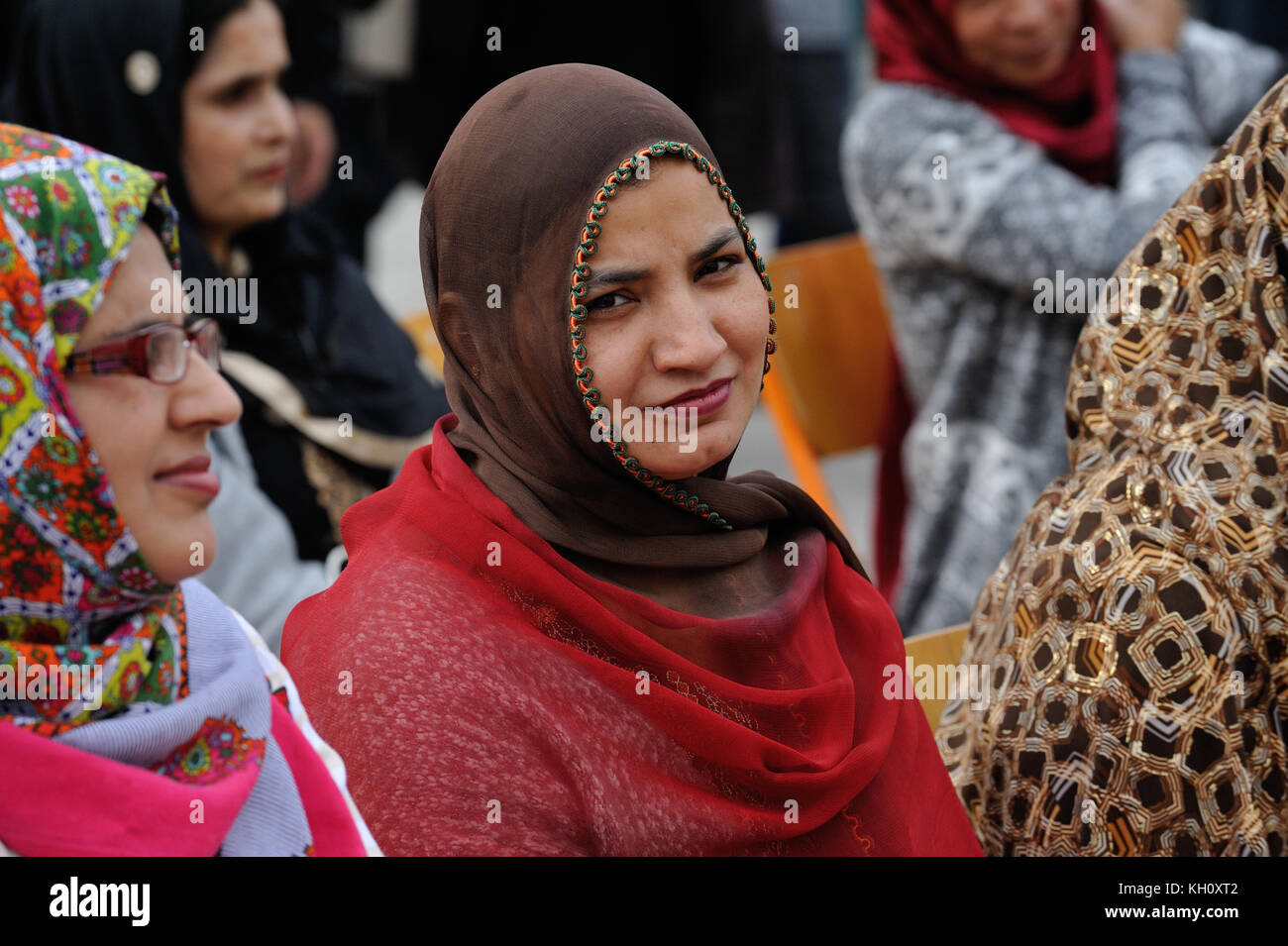 Athens, Greece, 12th November 2017. Pakistanis living in Greece attend ...