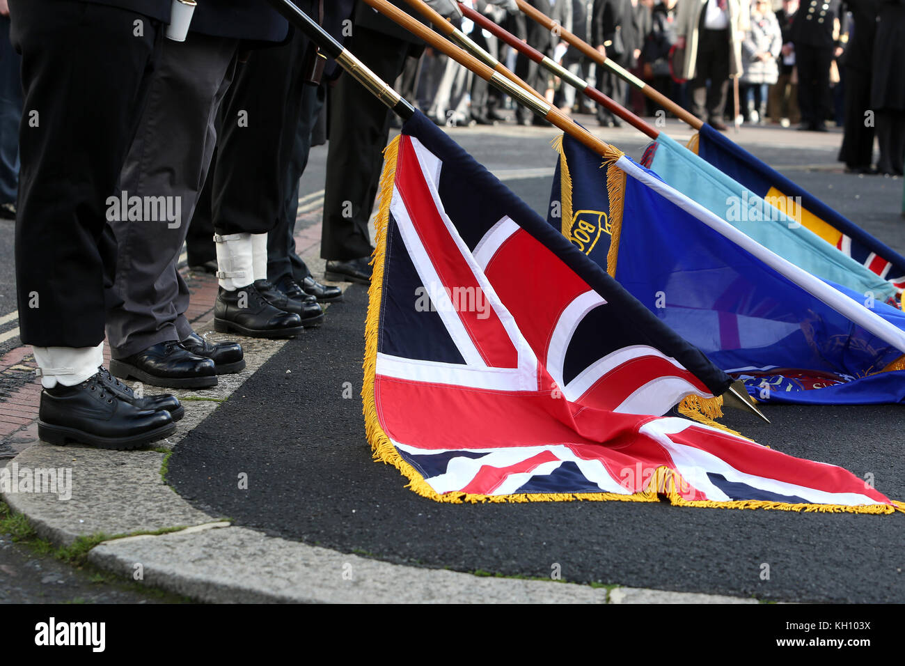 Bognor Regis, West Sussex, UK. Remembrance Sunday Parade and service ...