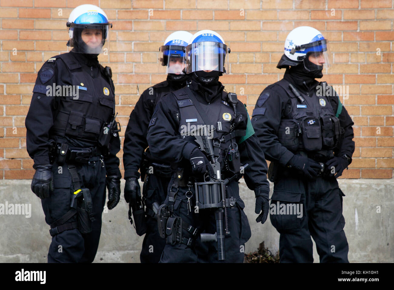 Canadian Riot Police