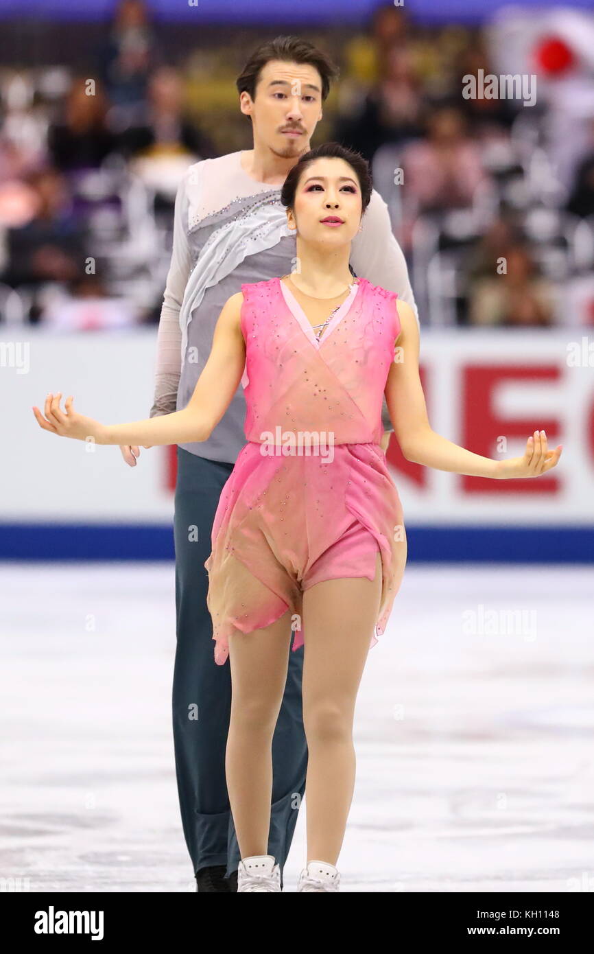 Osaka Municipal Central Gymnasium, Osaka, Japan. 12th Nov, 2017. Kana ...