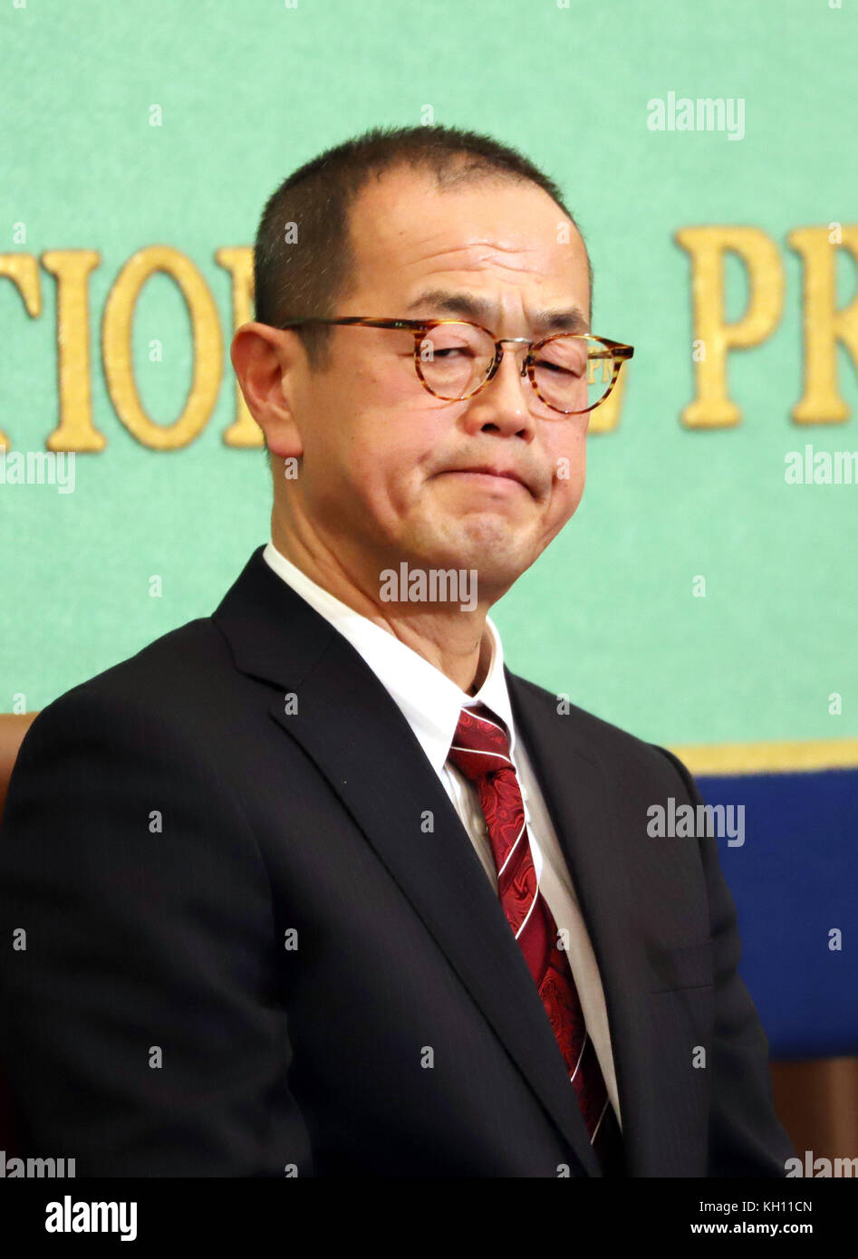 Tokyo, Japan. 13th Nov, 2017. The new chairman of Japan's Nuclear ...