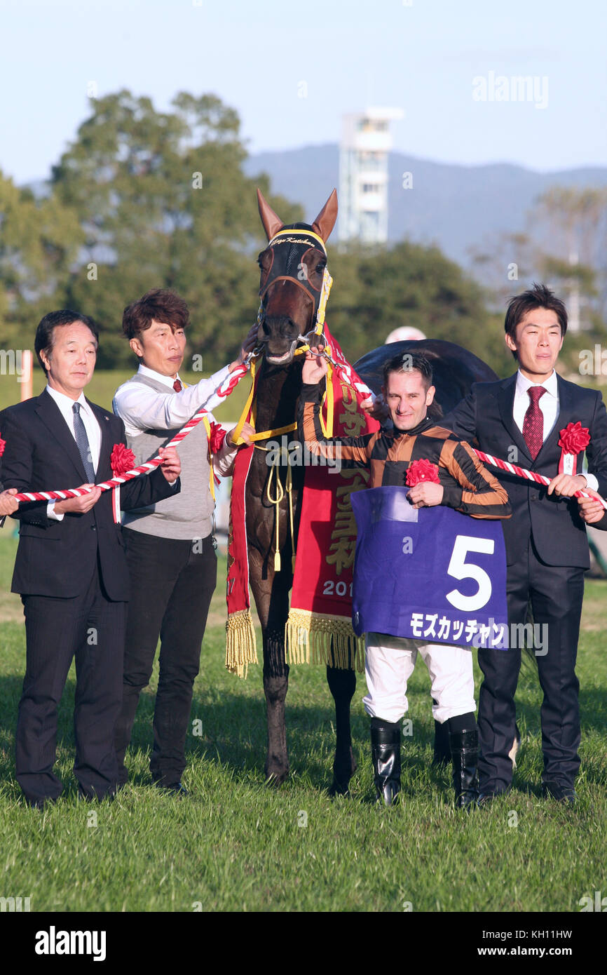 Kyoto, Japan. 12th Nov, 2017. Mozu Katchan ( Mirco Demuro), Ippo ...
