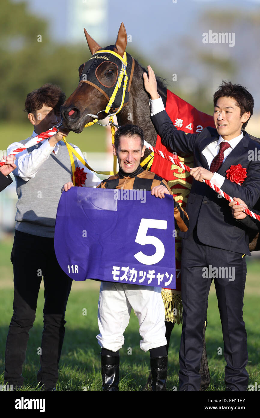 Kyoto, Japan. 12th Nov, 2017. Mozu Katchan ( Mirco Demuro), Shuta ...