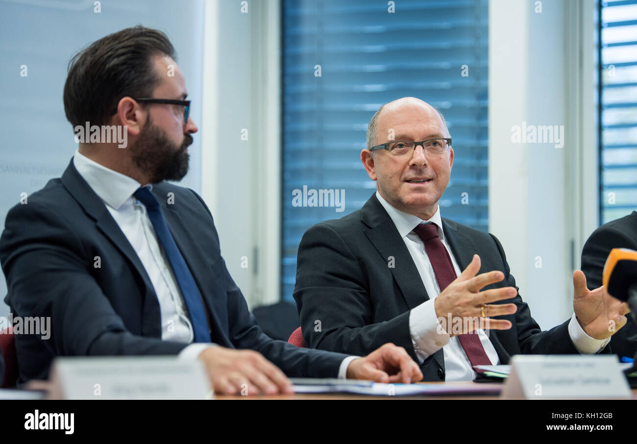 Dresden, Germany. 13th Nov, 2017. The state of Saxony's new Attorney ...