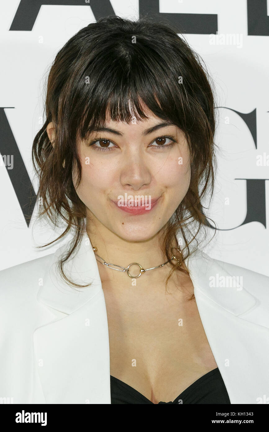 Tokyo, Japan. 13th November, 2017. Japanese model Hikari Mori attends ...