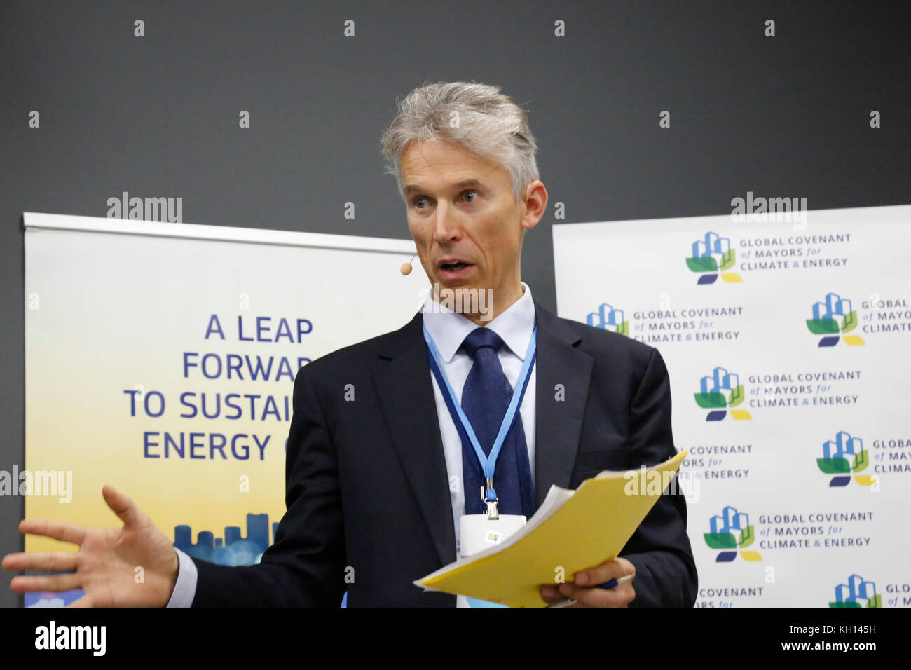 Bonn, Germany. 13th Nov, 2017. Ailio Eero, European Commision at the ...