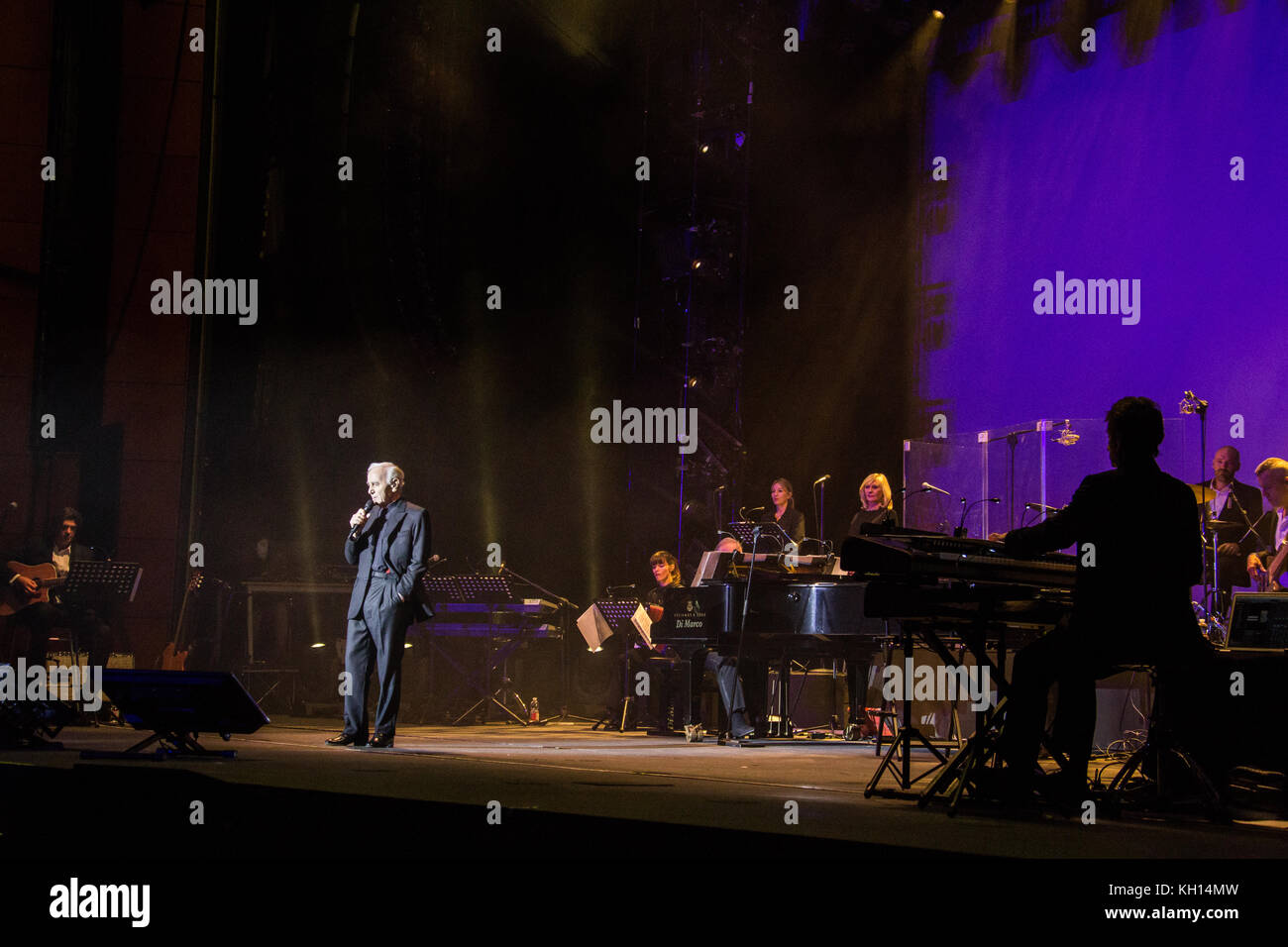 Milan, Italy. 13th Nov, 2017. The French singer-songwriter actor and ...