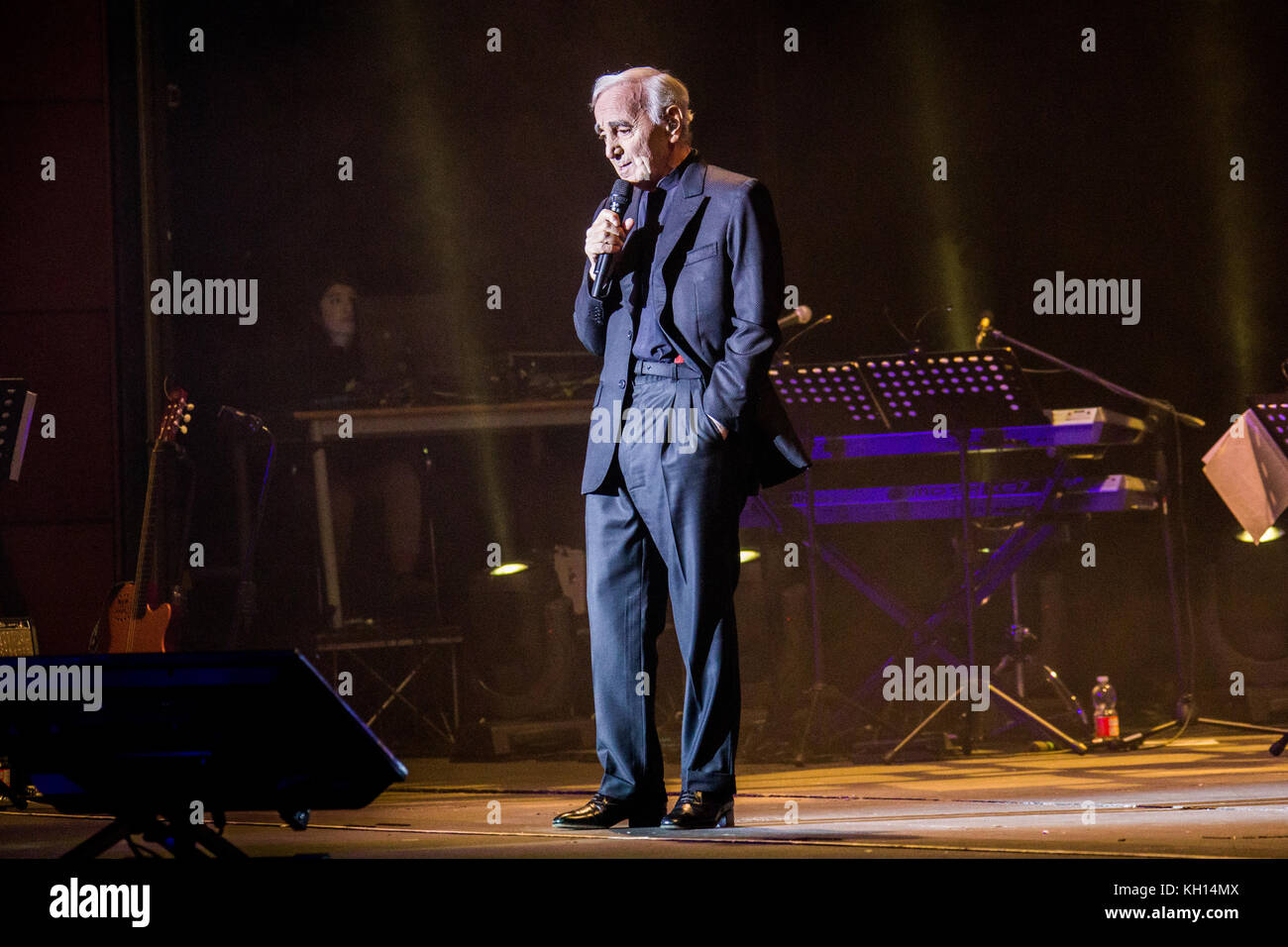 Milan, Italy. 13th Nov, 2017. The French singer-songwriter actor and ...