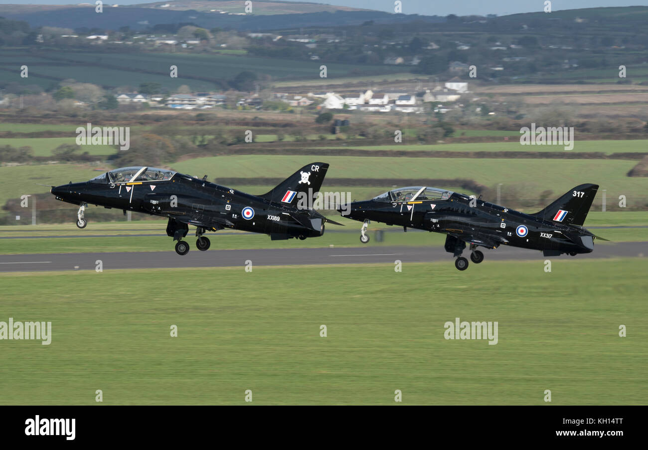 RNAS Culdrose, Cornwall, UK. 13th November, 2017. Royal Navy Hawks of ...