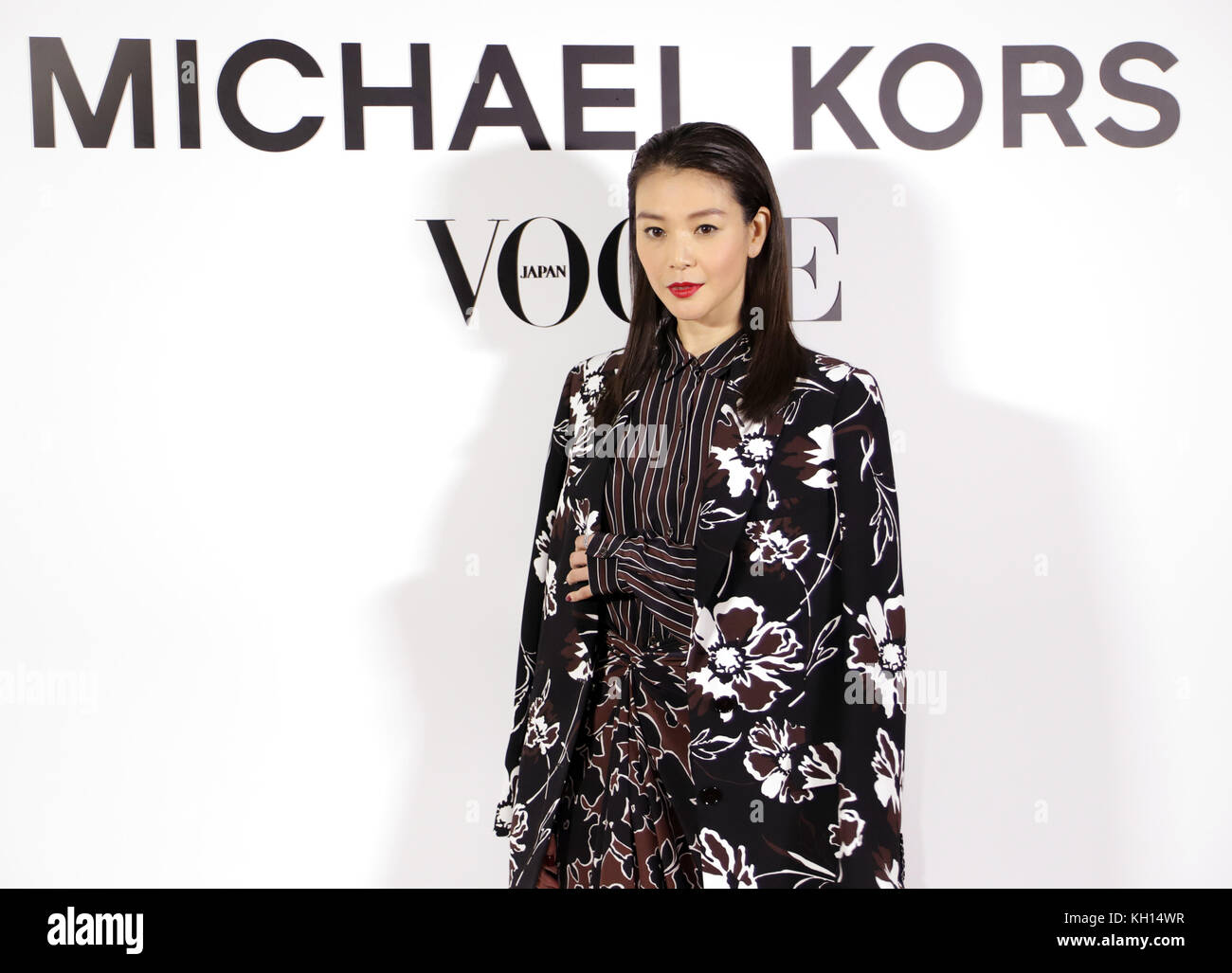 Tokyo, Japan. 13th Nov, 2017. Japanese model Kurara Chibana poses for ...