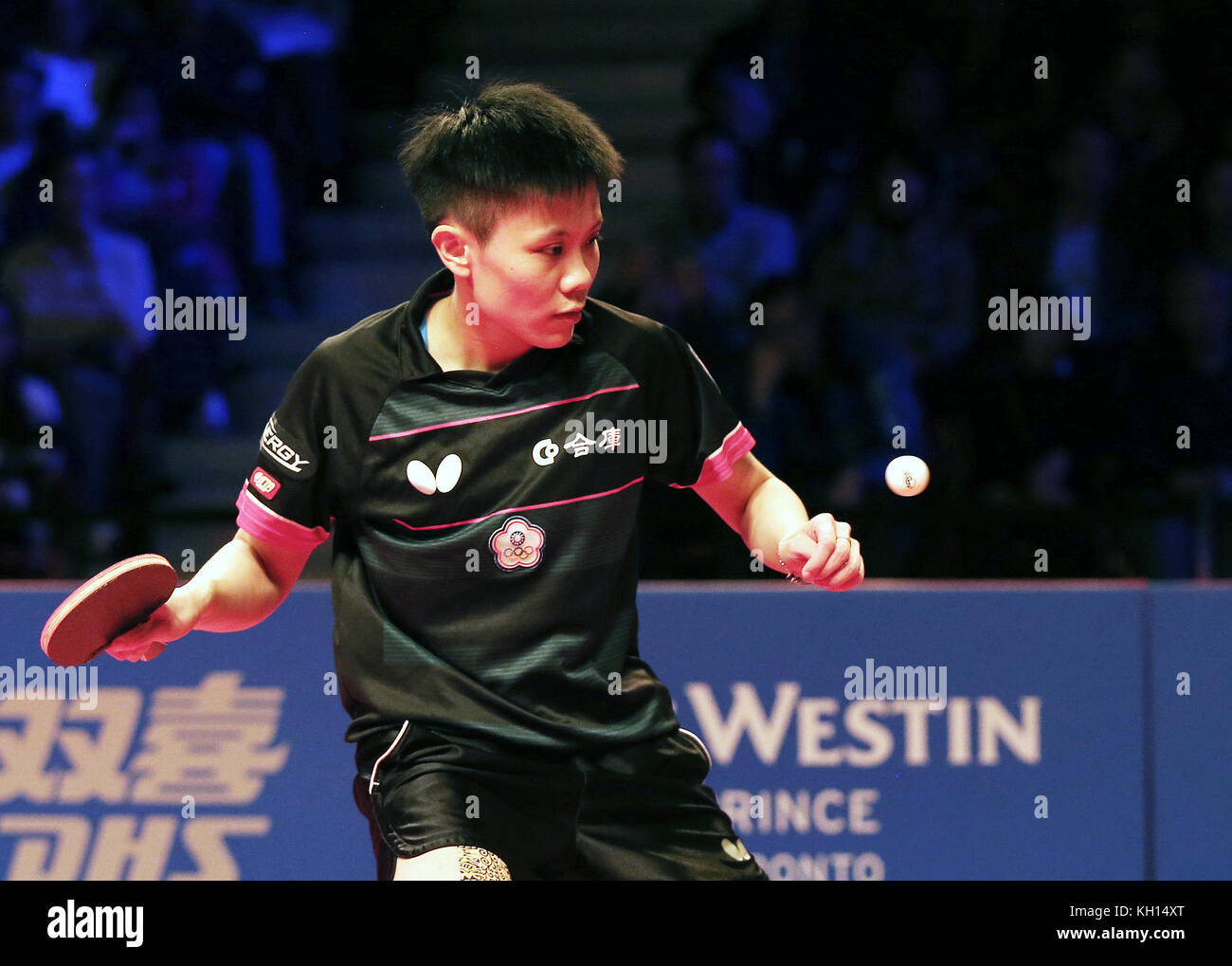 Cheng I Ching competes in the semi finals at the ITTF Women's World Cup ...