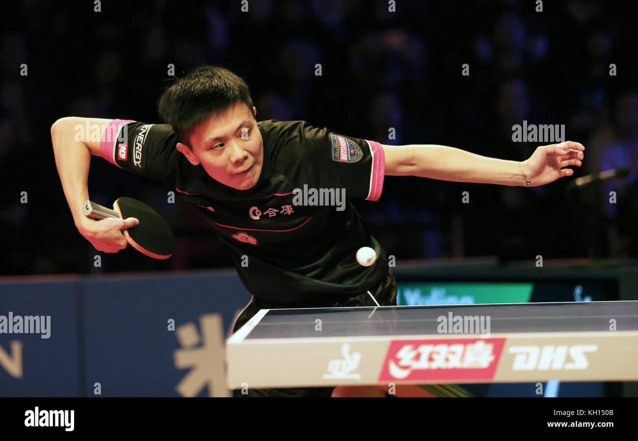 Cheng I Ching competes in the semi finals at the ITTF Women's World Cup ...