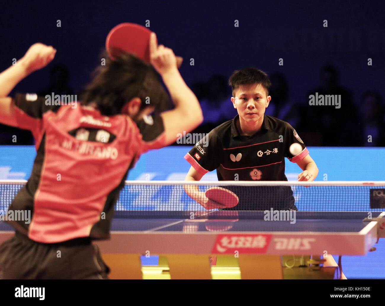 Cheng I Ching winning bronze at the ITTF Women's World Cup in Markham ...