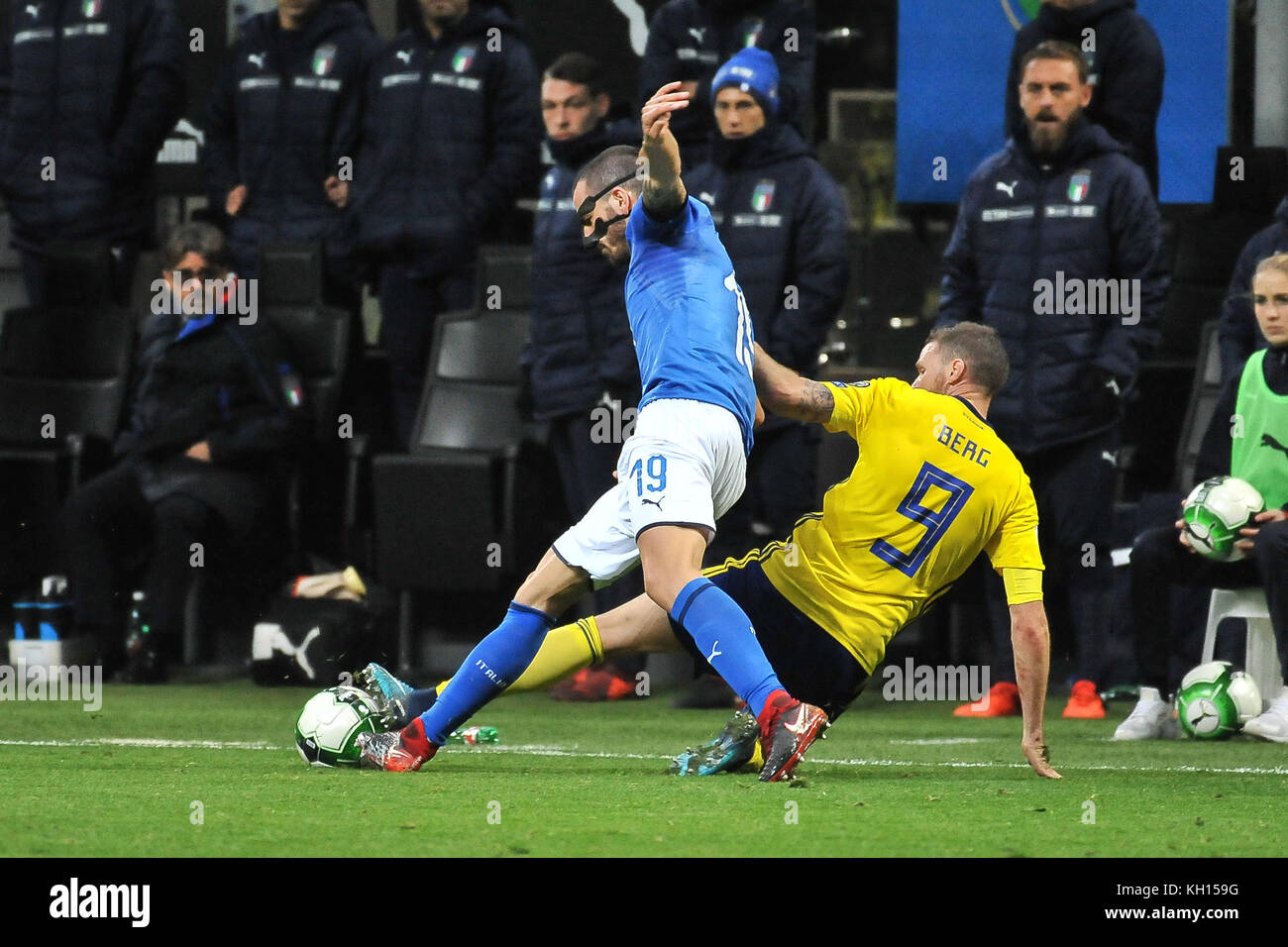 Leonardo Bonucci (Italia) during the FIFA World Cup qualifiers Russia ...