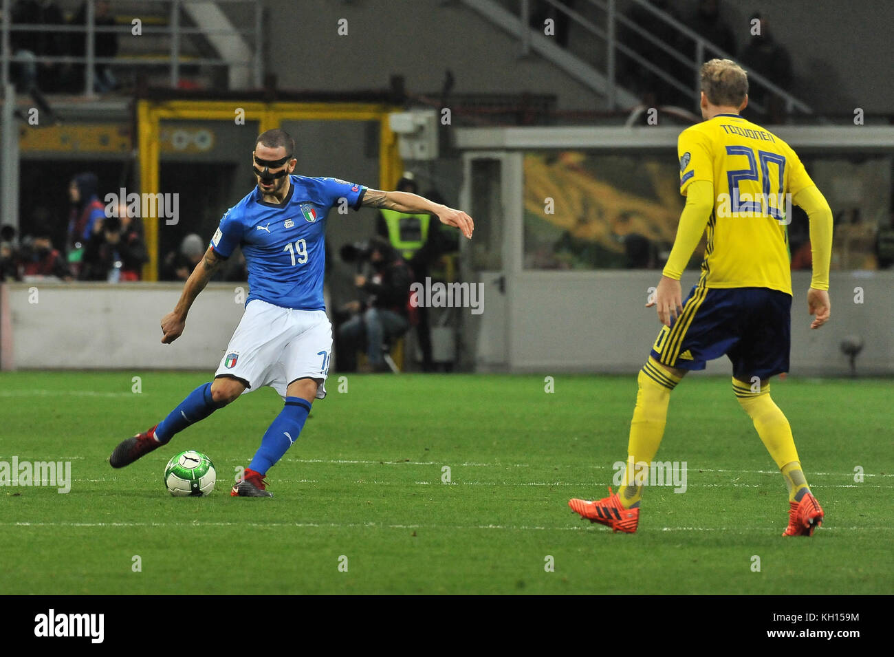 Leonardo Bonucci (Italia) during the FIFA World Cup qualifiers Russia ...
