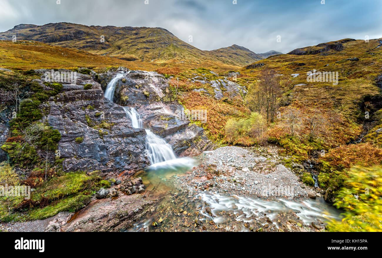 Glencoe waterfall hi-res stock photography and images - Alamy