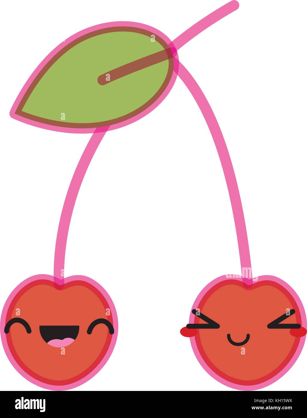 Isolated cherry design Stock Vector Image & Art - Alamy