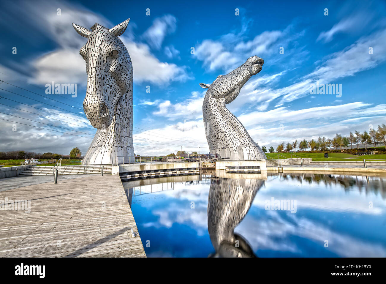 The kelpies, falkirk hi-res stock photography and images - Alamy