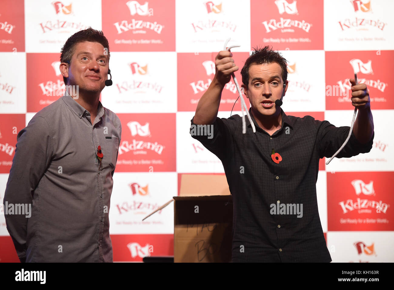 TV presenters, Richard McCourt (left) and Dominic Wood, aka, Dick and ...