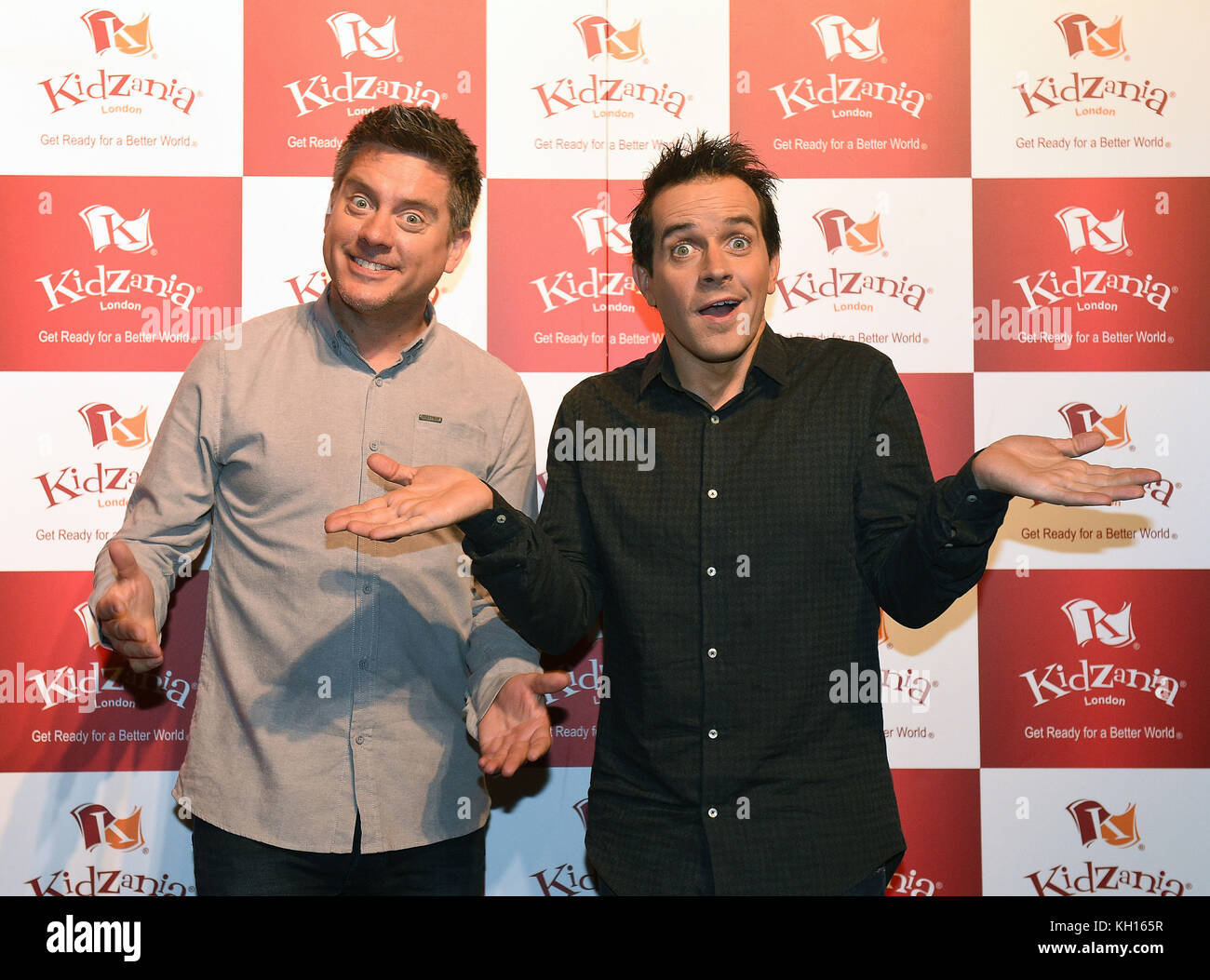 TV presenters, Richard McCourt (left) and Dominic Wood, aka, Dick and ...