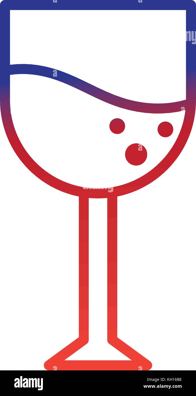 Isolated wine cup design Stock Vector Image & Art - Alamy