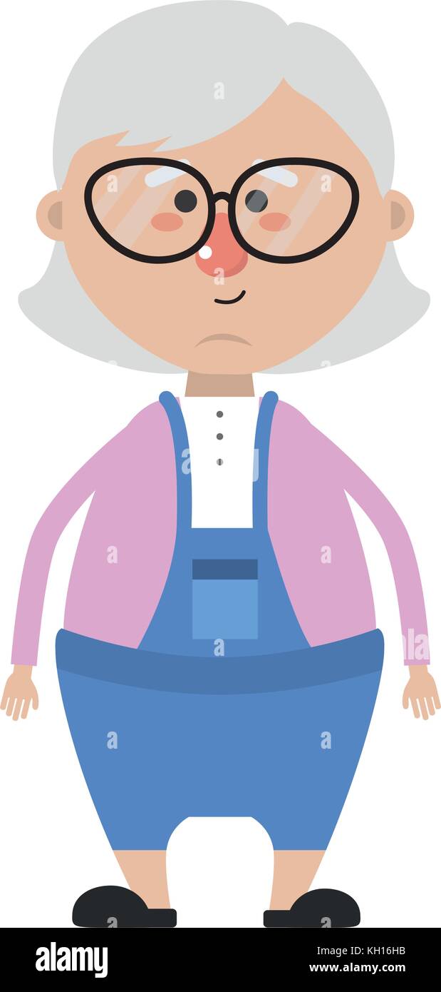 Grandmother cartoon design Stock Vector Image & Art - Alamy