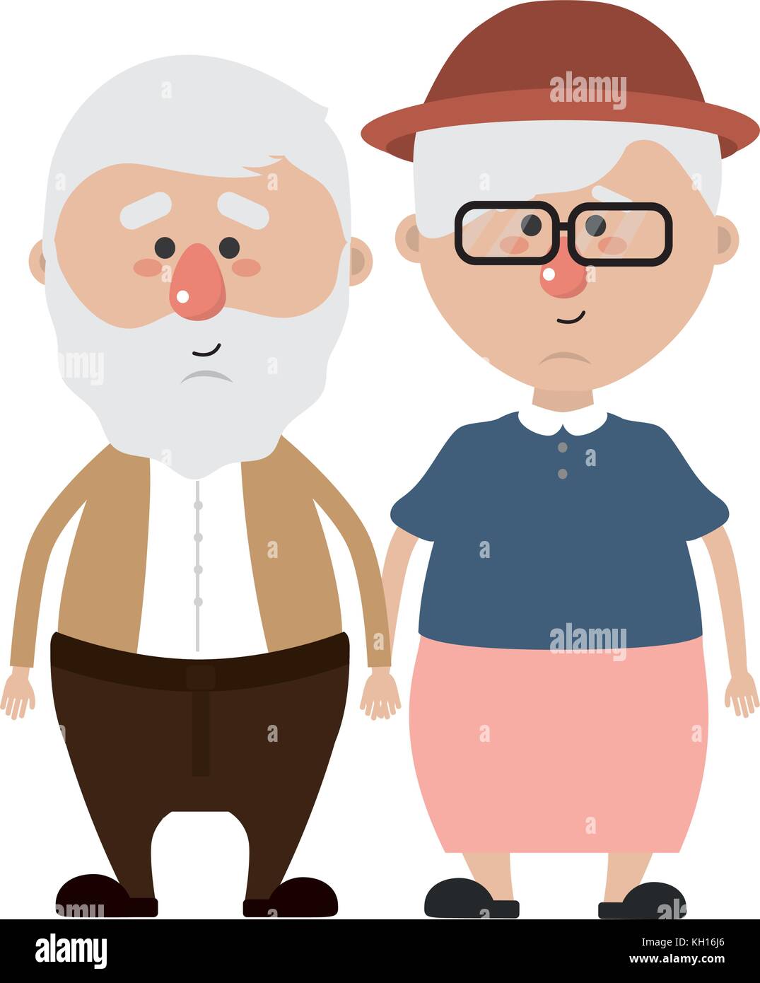 Grandparents cartoon design Stock Vector Image & Art - Alamy