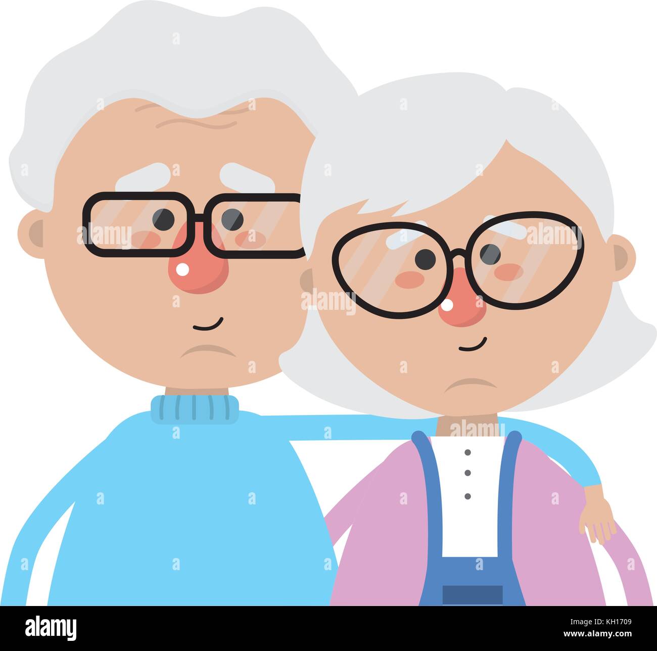 Grandparents cartoon design Stock Vector Image & Art - Alamy