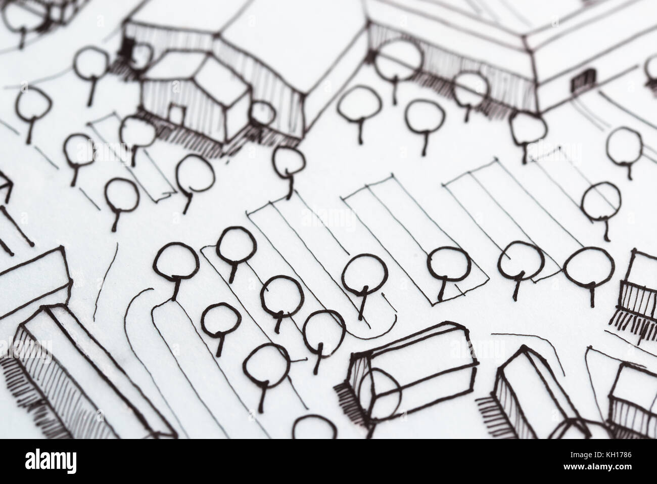 Urban Planning Drawing High Resolution Stock Photography and Images - Alamy