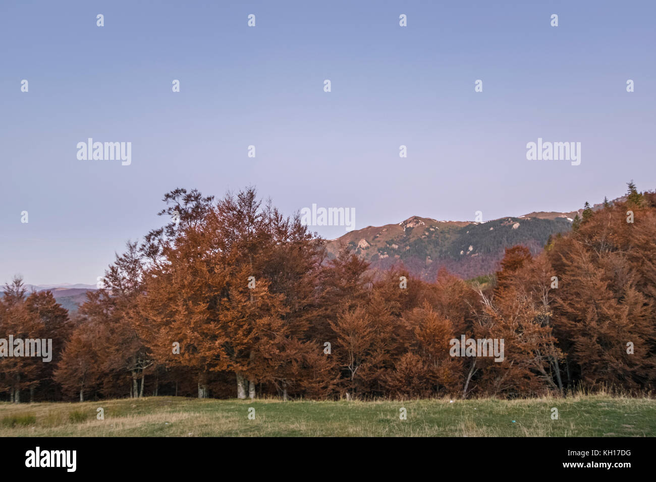 Beautiful sunrise, autumn landscape in the mountains Stock Photo - Alamy