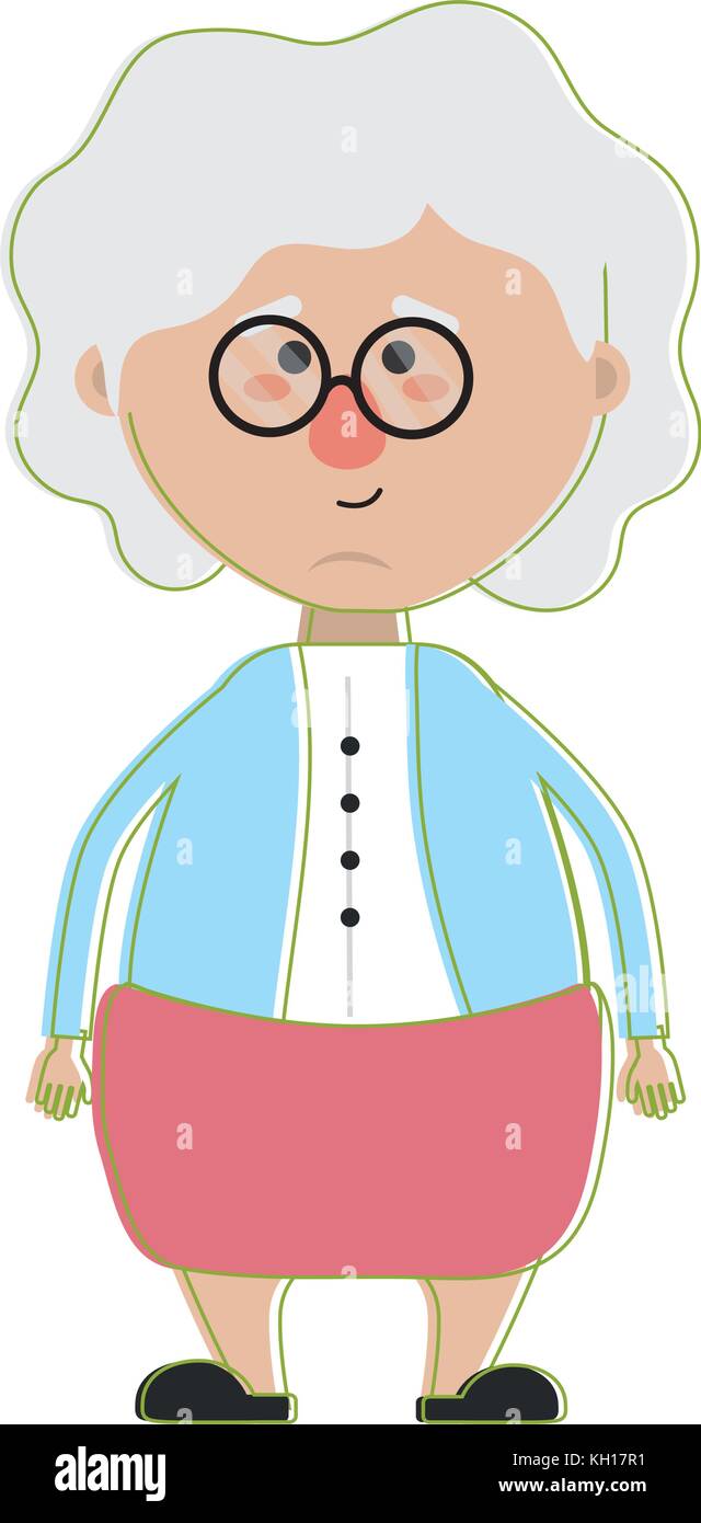 Grandmother cartoon design Stock Vector Image & Art - Alamy