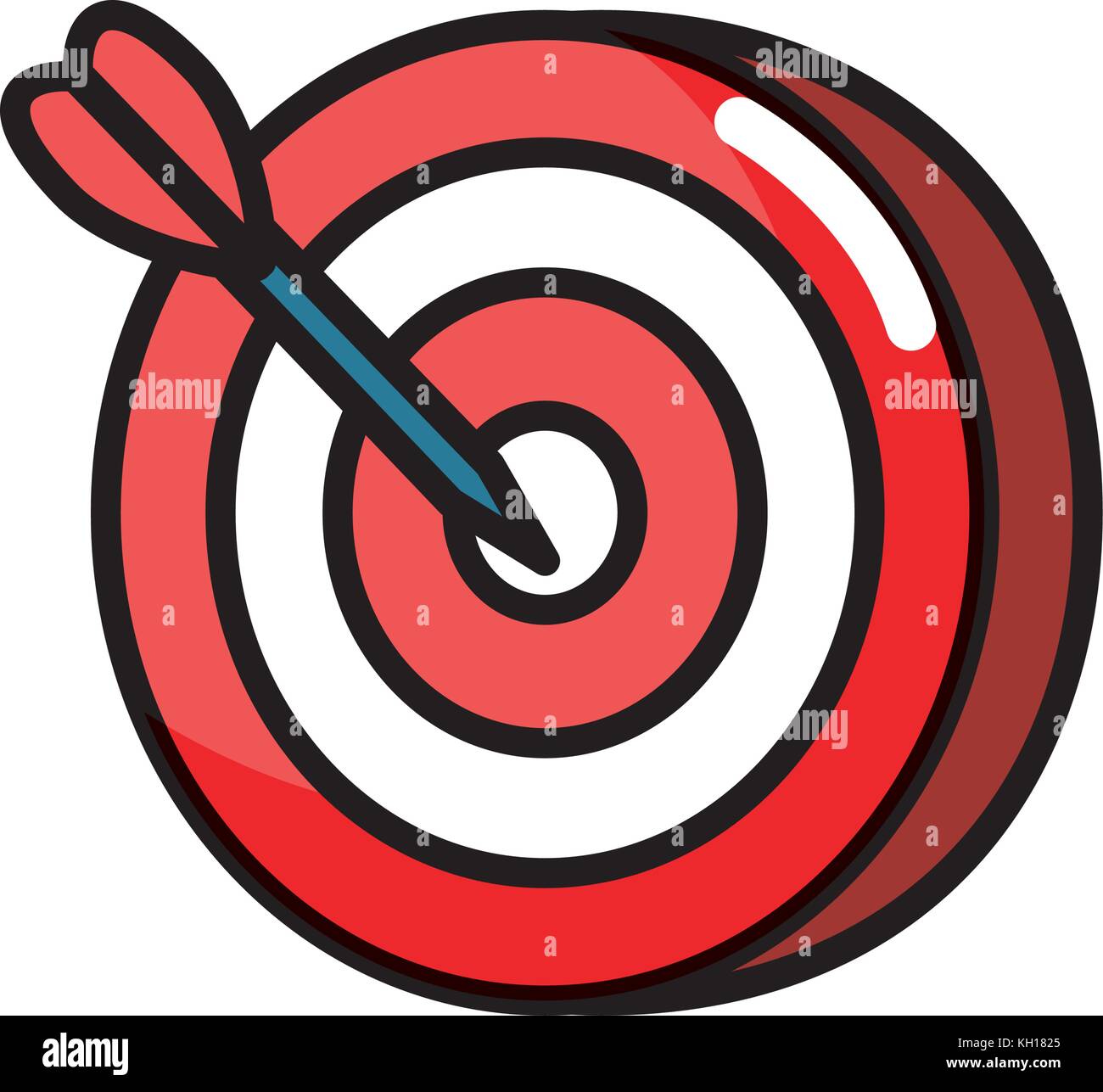 Isolated target design Stock Vector Image & Art - Alamy