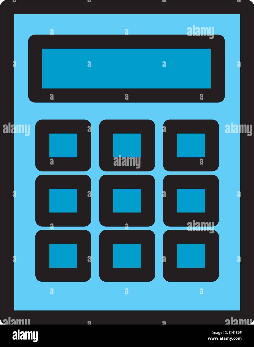 Isolated calculator design Stock Vector Image & Art - Alamy