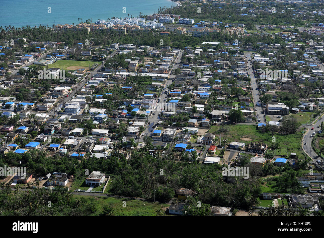 Fema tarps hi-res stock photography and images - Alamy