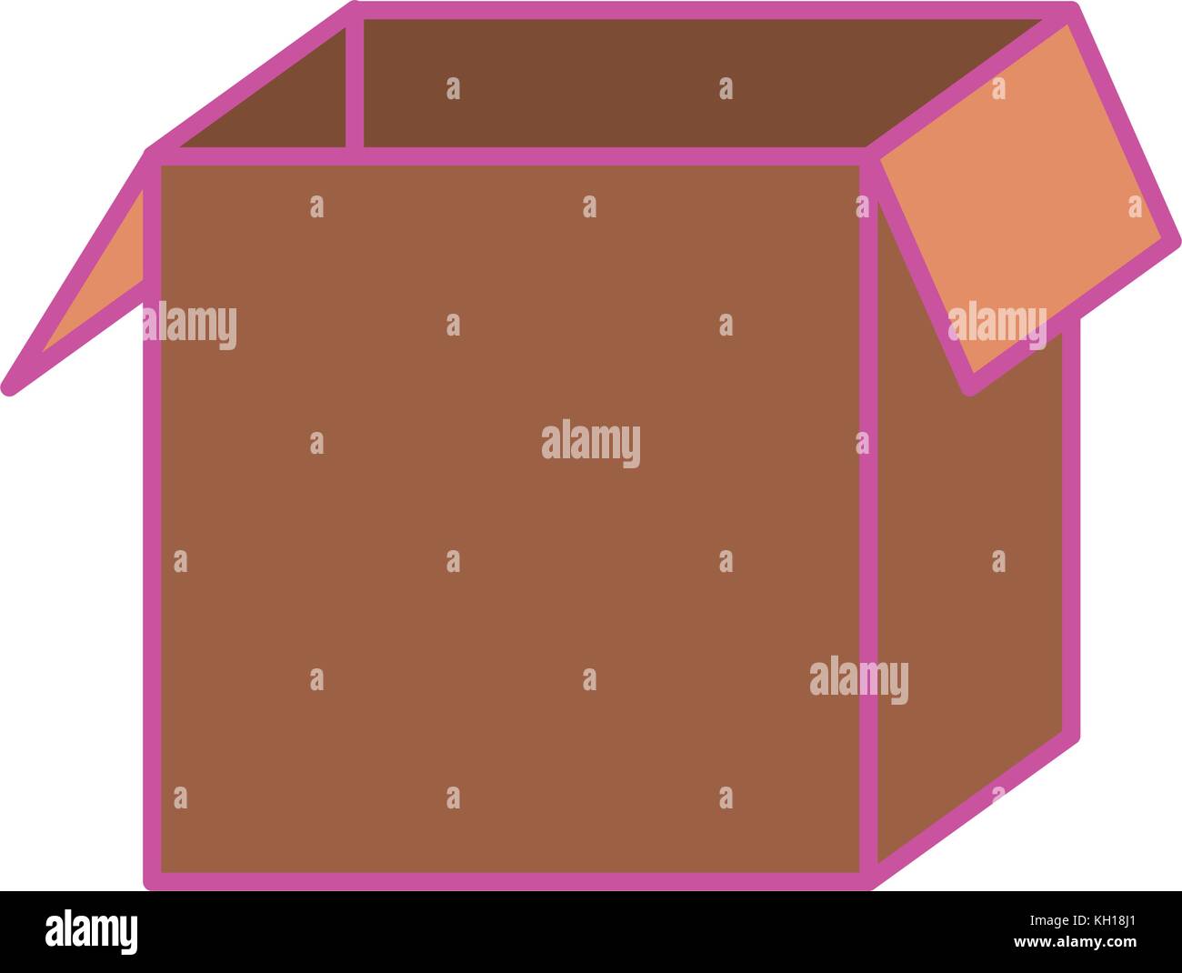 Isolated box design Stock Vector Image & Art - Alamy