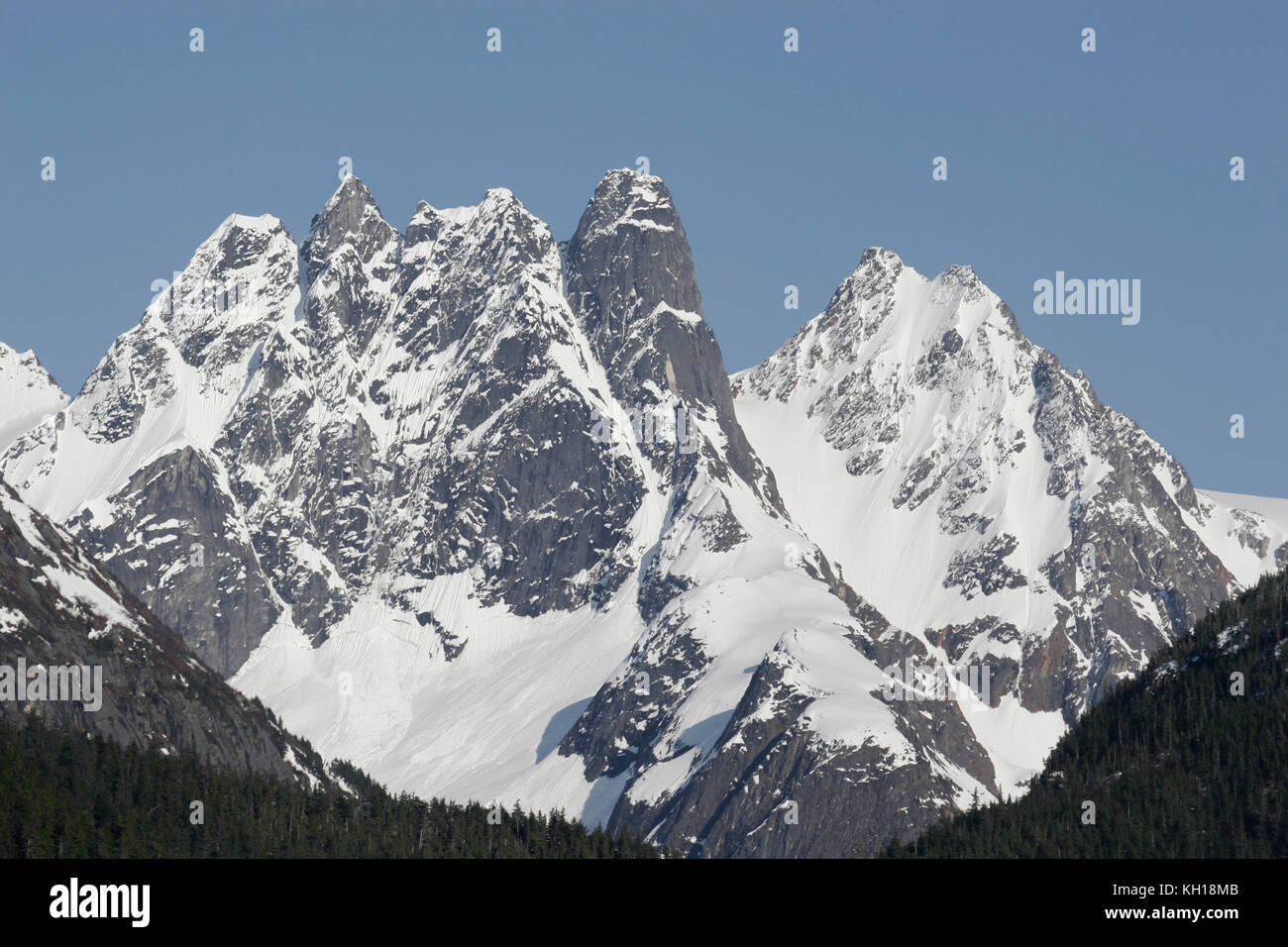 Chilkat Mountains, Alaska Stock Photo - Alamy