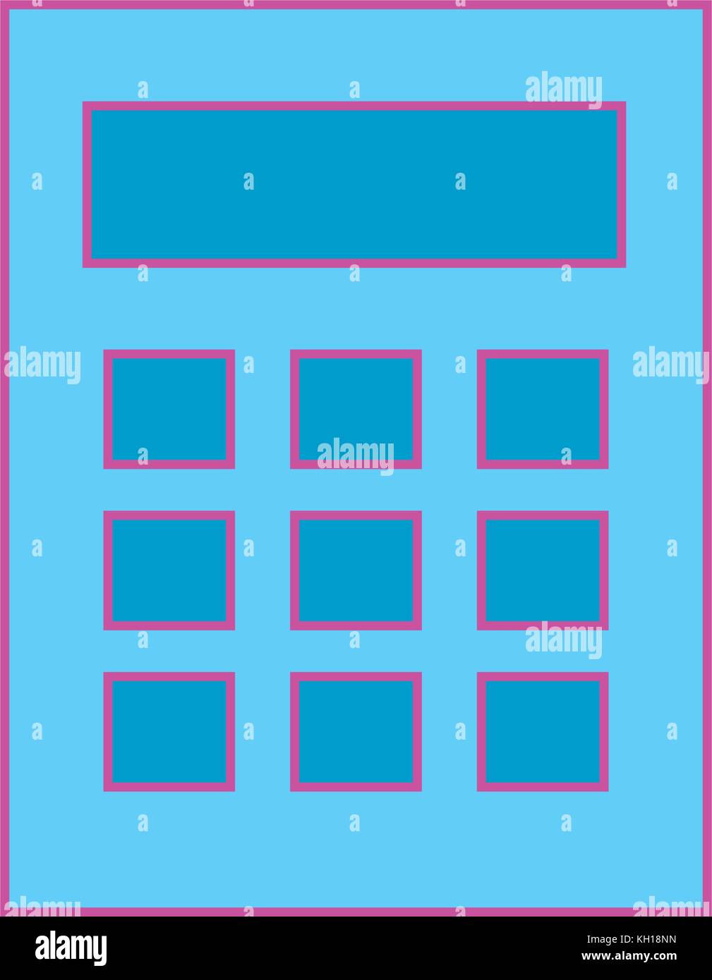 Isolated calculator design Stock Vector Image & Art - Alamy