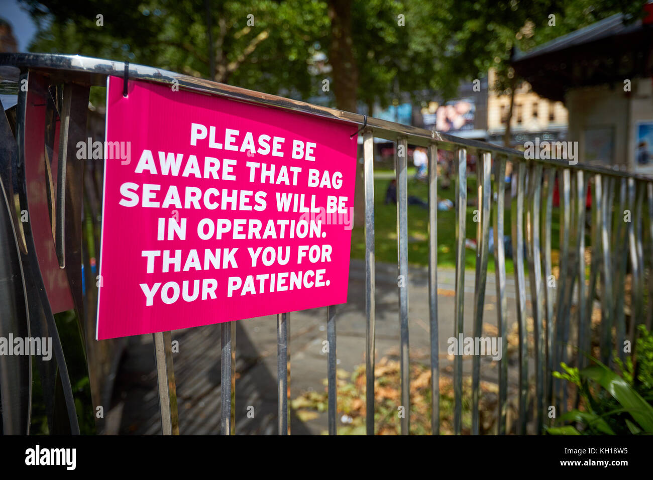Bag searches in operation security hi-res stock photography and images ...