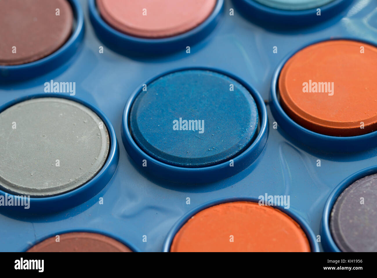 Set of Water Colors Stock Photo - Alamy