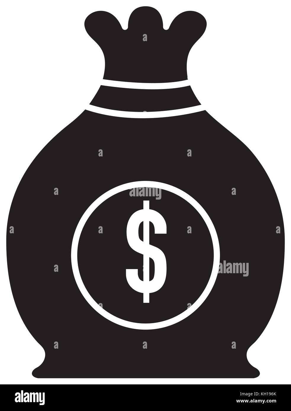 Isolated money bag design Stock Vector Image & Art - Alamy