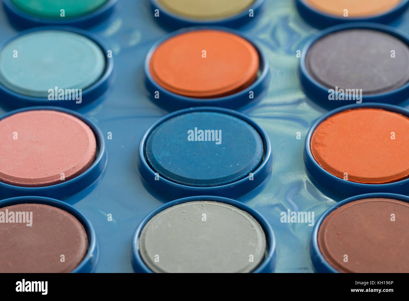 Set of Water Colors Stock Photo - Alamy
