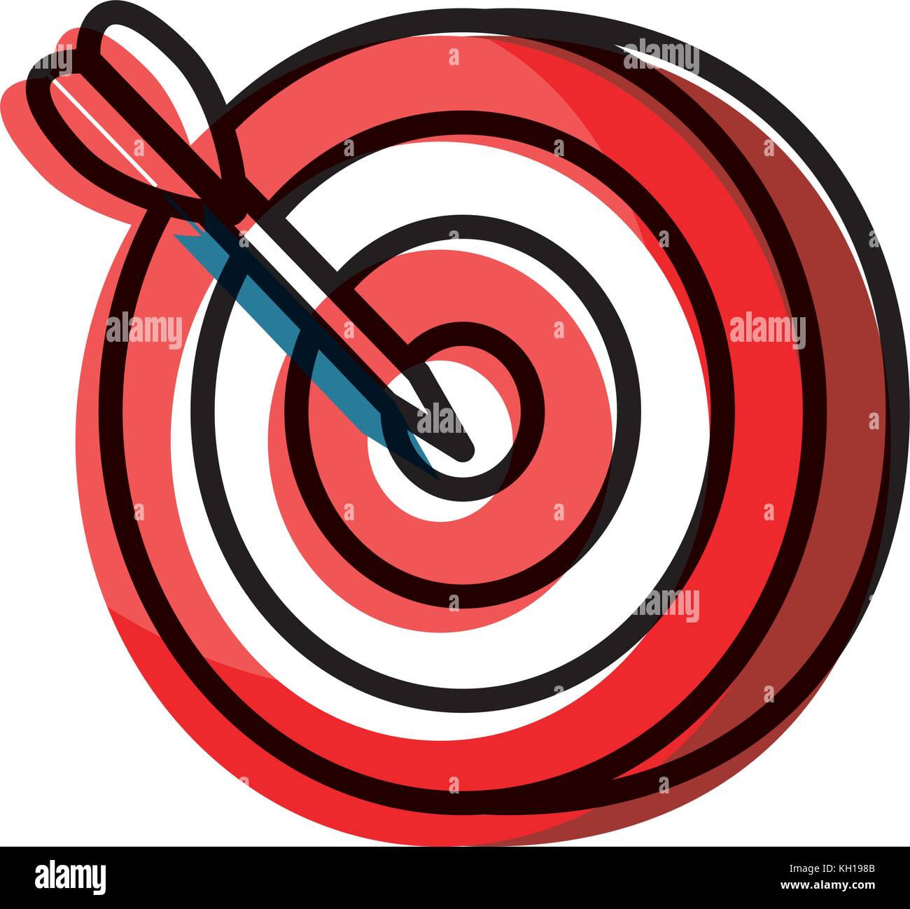 Isolated target design Stock Vector Image & Art - Alamy