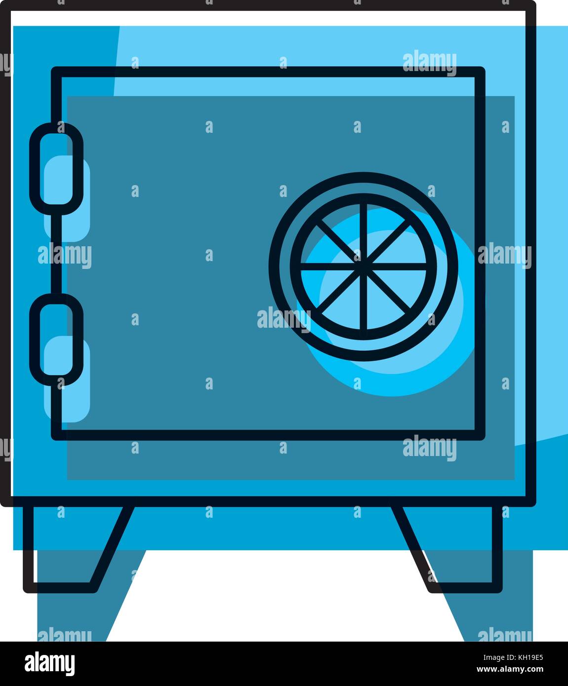 Isolated strongbox design Stock Vector Image & Art - Alamy