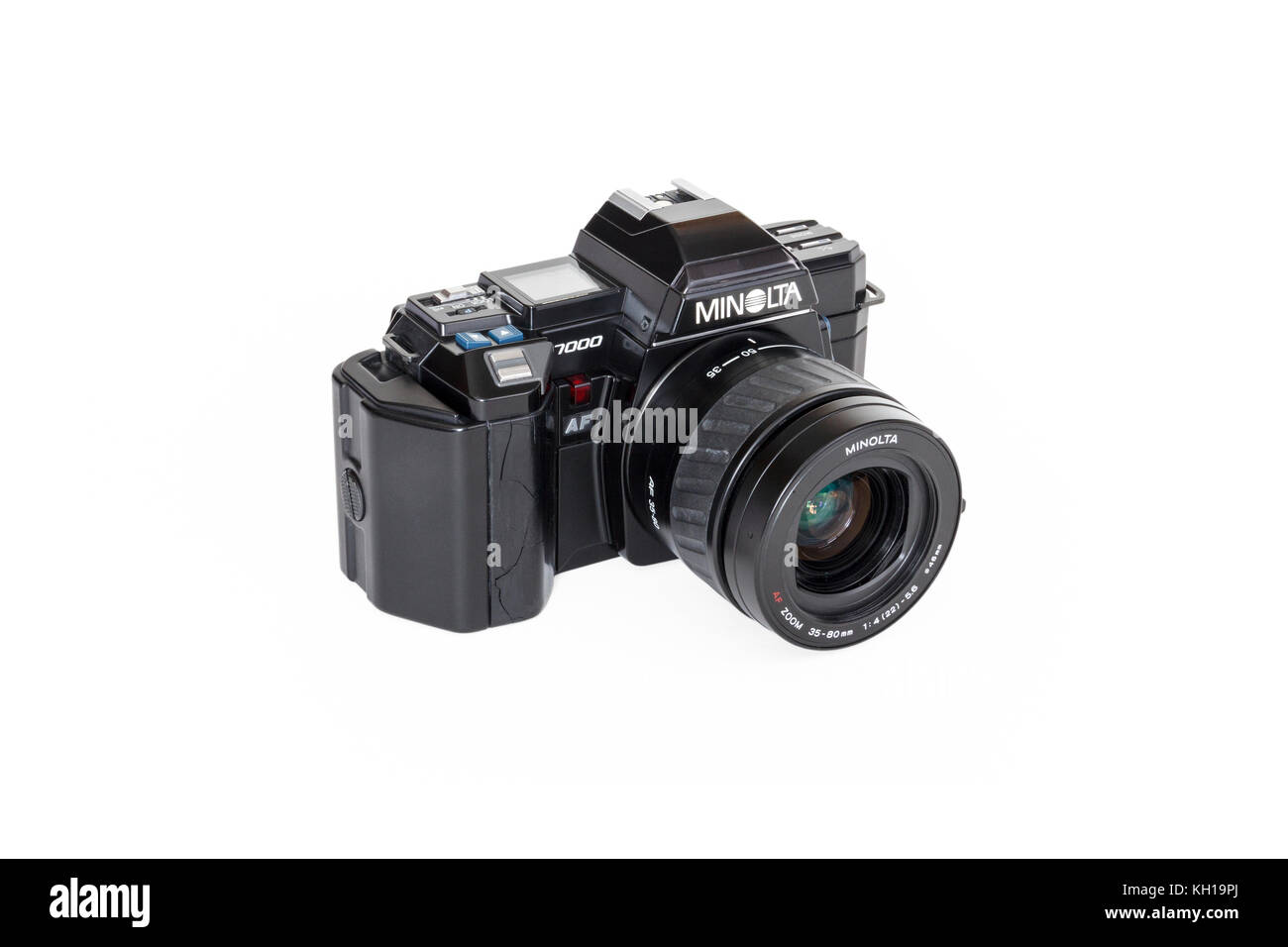 A Minolta Maxxum 7000 (aka Dynax 7000) automatic 35mm roll film SLR ...