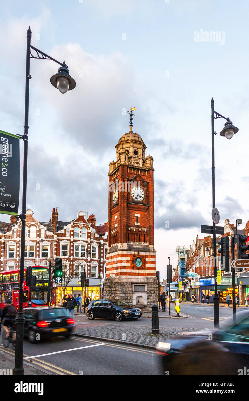 Crouch end clock tower hi-res stock photography and images - Alamy