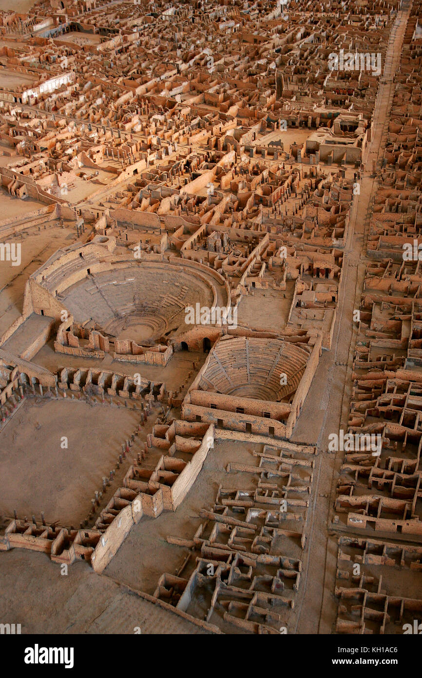 Model of ancient Pompeii, ItalyPompeii, Italy Stock Photo - Alamy