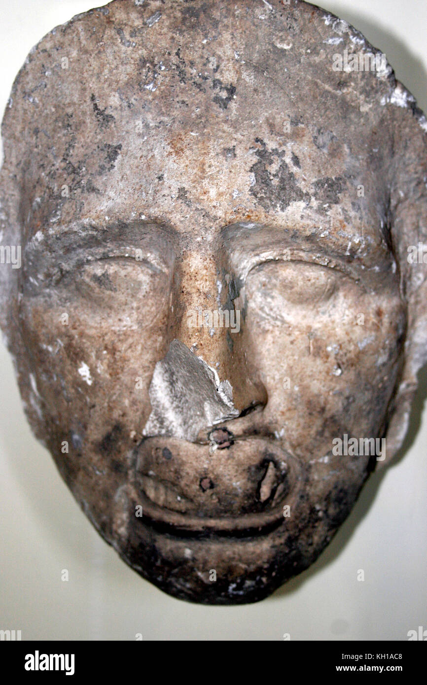 terracotta mask from Pompeii, Italy Stock Photo - Alamy