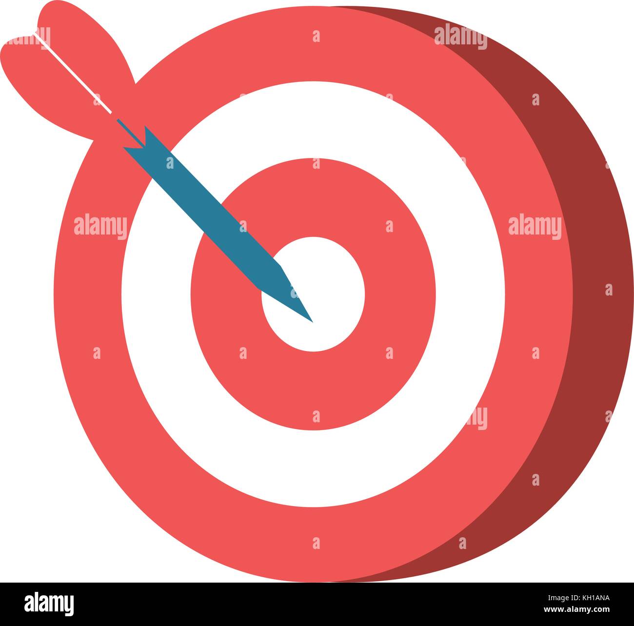 Isolated target design Stock Vector Image & Art - Alamy